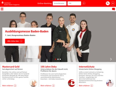 Sparkasse Baden-Baden Gaggenau - firstfive