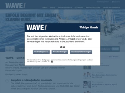 WAVE Management AG - firstfive
